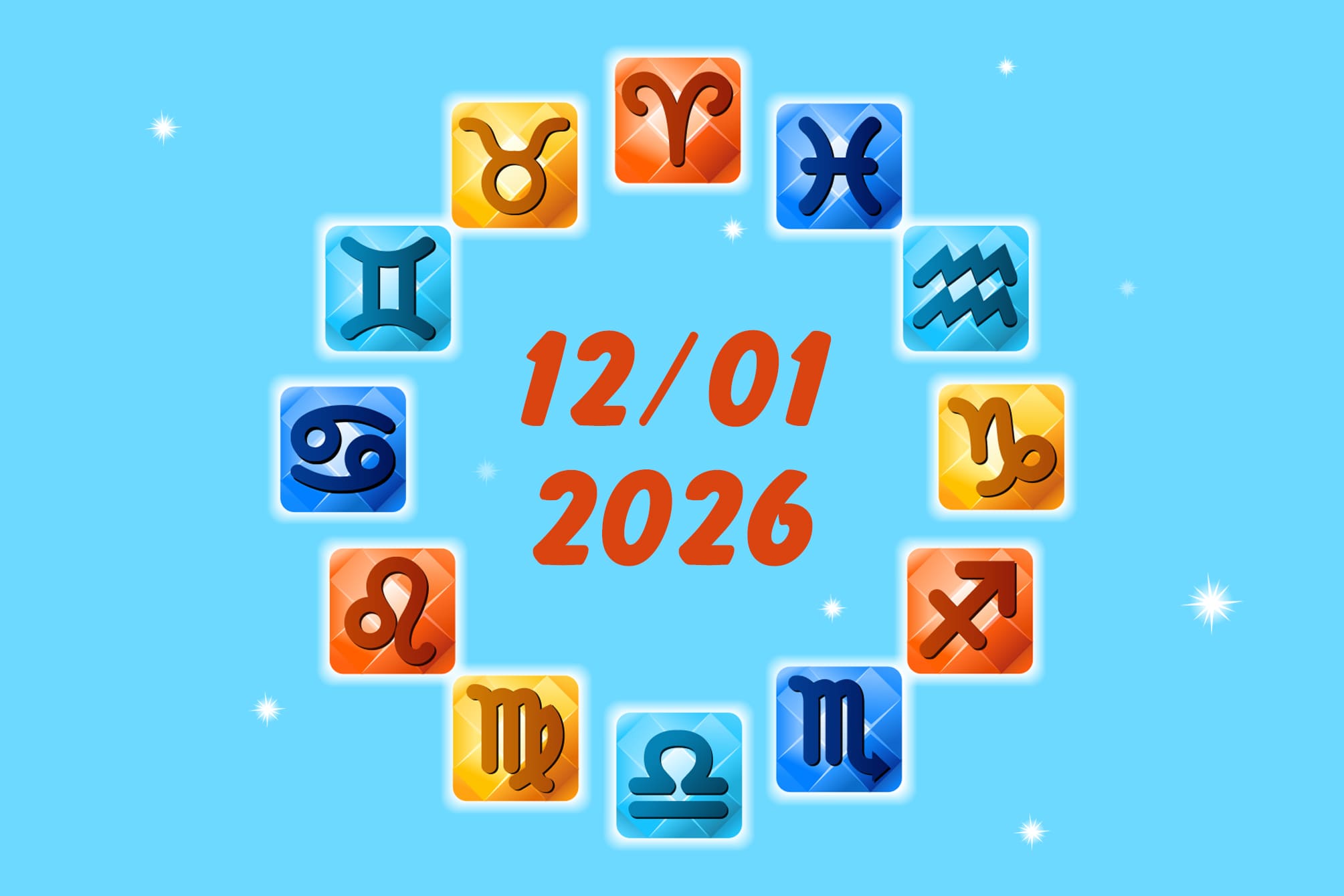 Free Daily Horoscope For 12 Zodiac Signs: on January 12, 2026 - Free ...